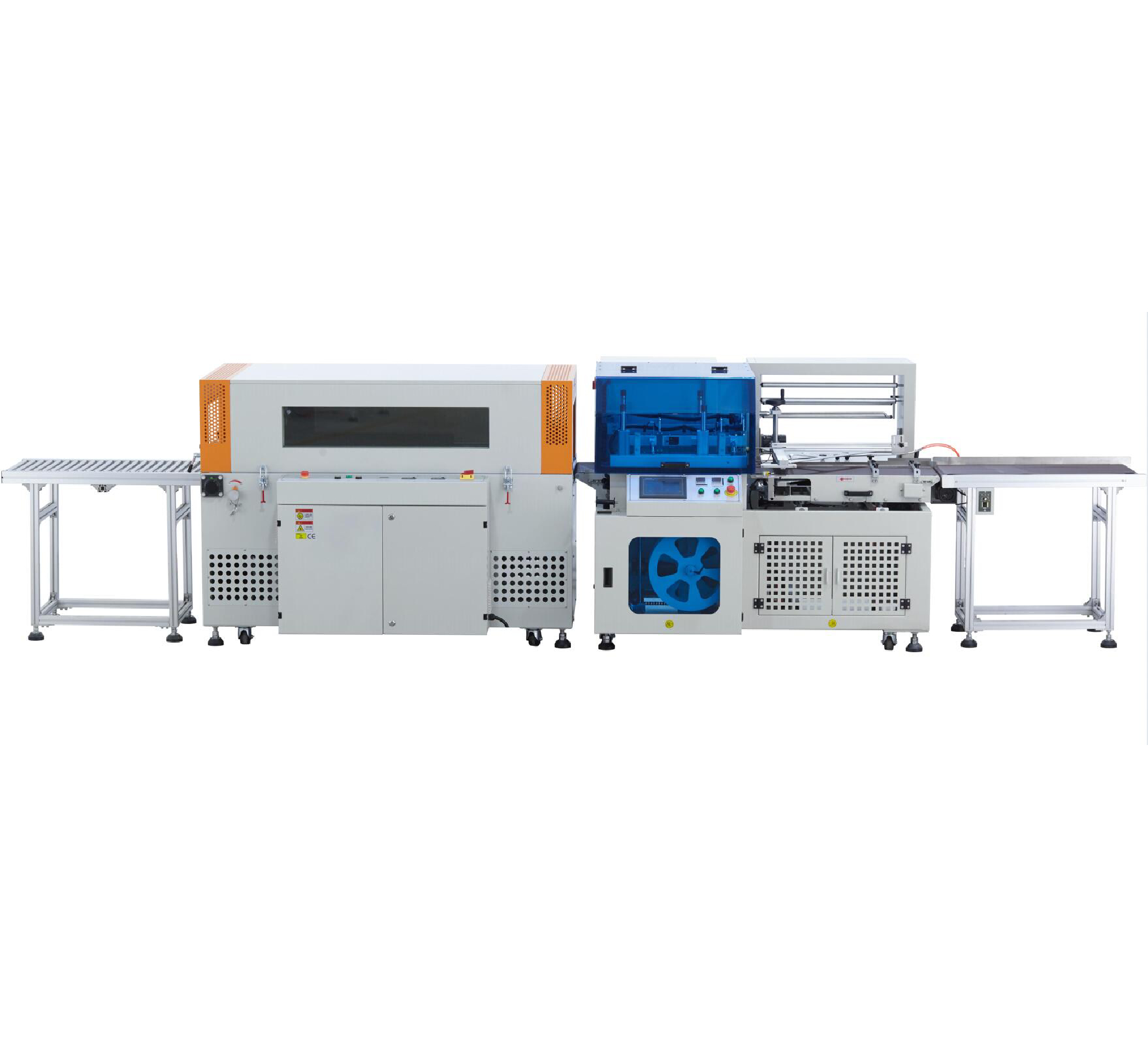 Auto vertical up-down sealing and shrinking packaging machine ZKL ...
