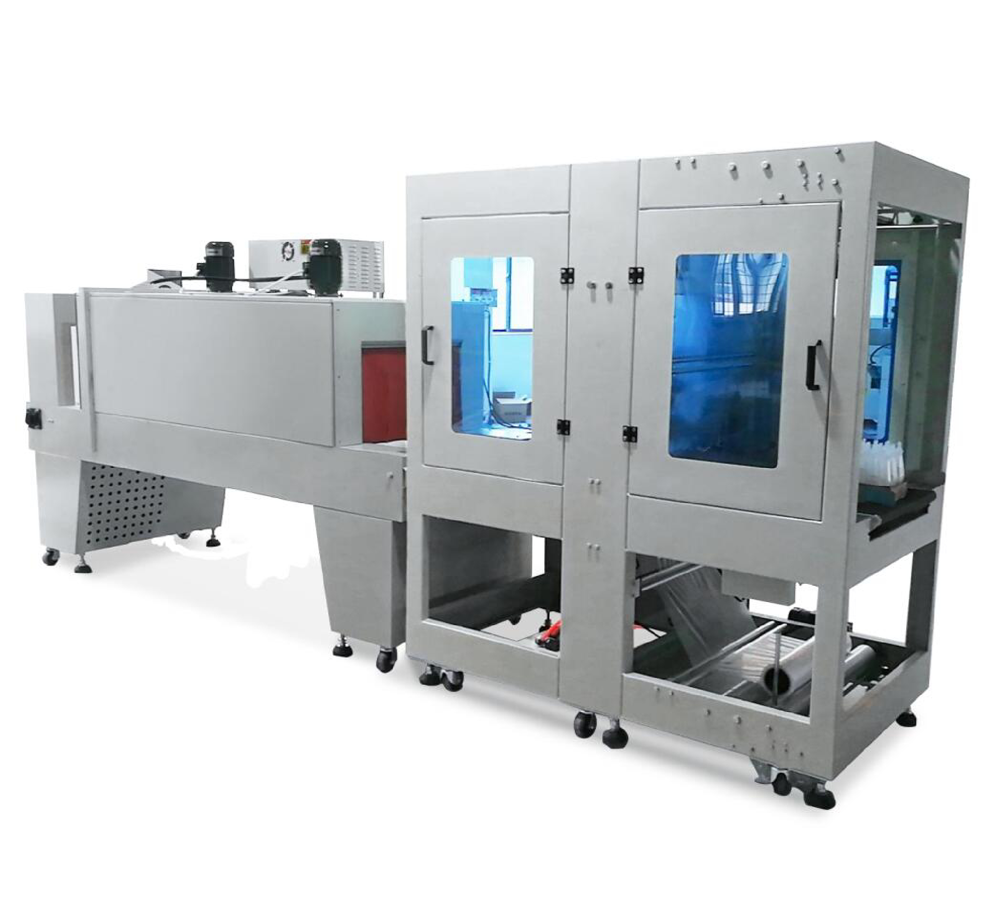 Automatic Straight Feed Cuff Packing Machine ZKL-6030Z+ZKS-6040 ...