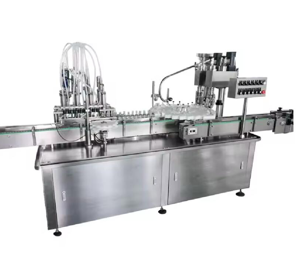 Small glass bottle filling with Alu cap machine ZK-SM-3000 – Packaging ...